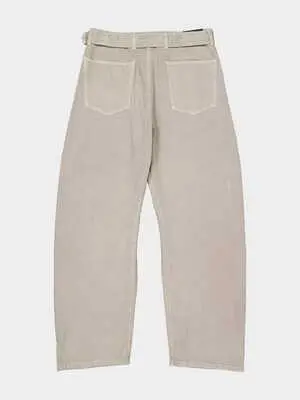 LEMAIRE Twisted Belted Trousers - Grey