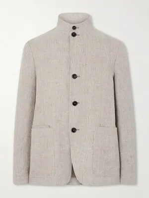 Zegna Textured Outerwear For Men