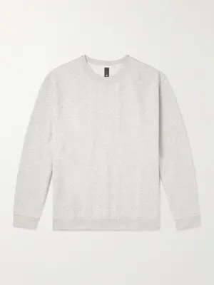 Lululemon Steady State Cotton-blend Jersey Sweatshirt - Gray