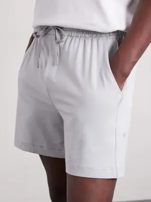 Lululemon Straight-leg Stretch Recycled-jersey Shorts