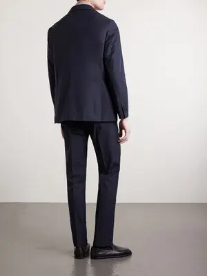 Massimo Alba Catch2 Cotton Suit Jacket - Blue