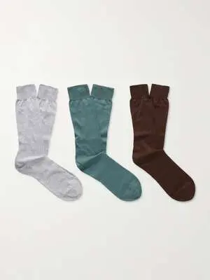 Mr P. Ribbed Socks For Men