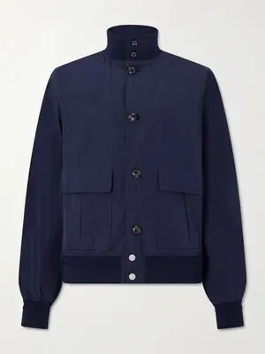 VALSTAR Valstarino Shell Bomber Jacket - Blue