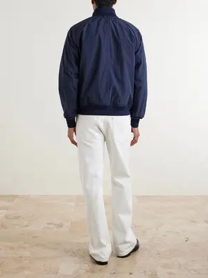 VALSTAR Valstarino Shell Bomber Jacket - Blue