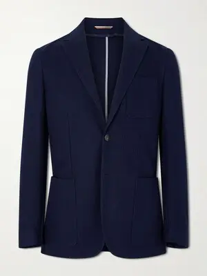Canali Textured Cotton Blazer