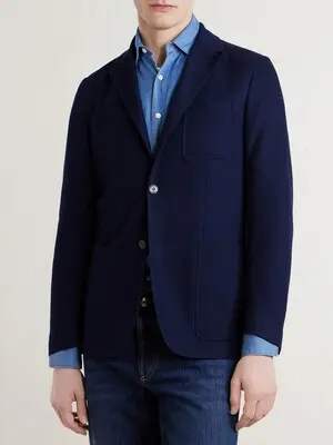 Canali Textured Cotton Blazer