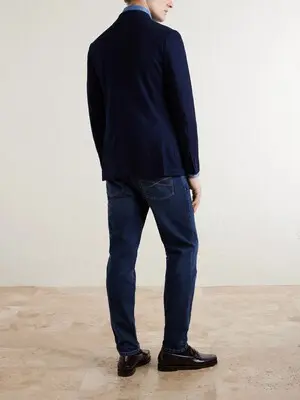 Canali Textured Cotton Blazer