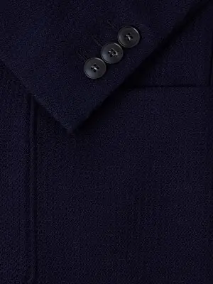Canali Textured Cotton Blazer
