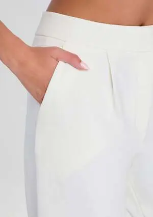 SANS FAFF Pin Tuck Palazzo Pants