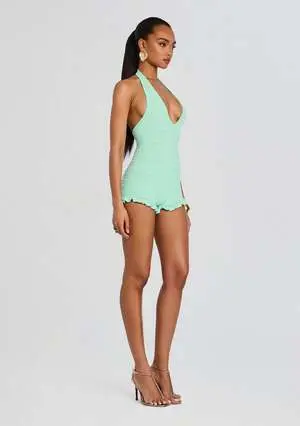 Retrofete Kath Rib Knit Romper