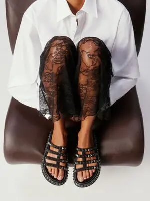 CHRISTIAN LOUBOUTIN Pyra Hallulila Mules