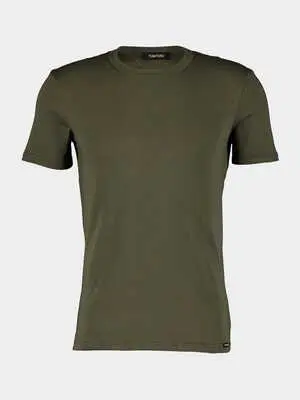 TOM FORD Stretch T-shirt - Grey