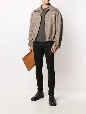 TOM FORD Stretch T-shirt - Grey
