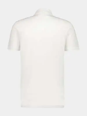 Givenchy Cotton Polo With Chest Pocket - White