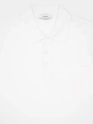 Givenchy Cotton Polo With Chest Pocket - White