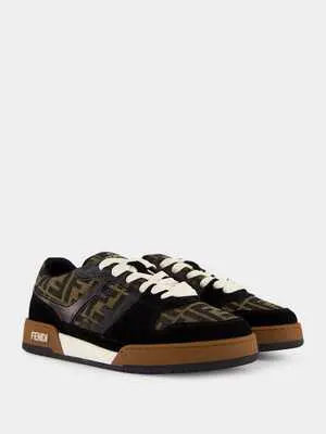 Fendi Match Sneakers - Brown