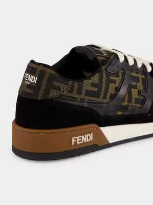 Fendi Match Sneakers - Brown