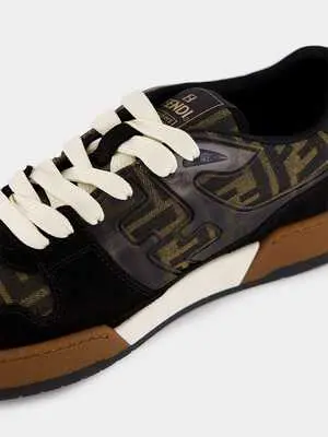 Fendi Match Sneakers - Brown
