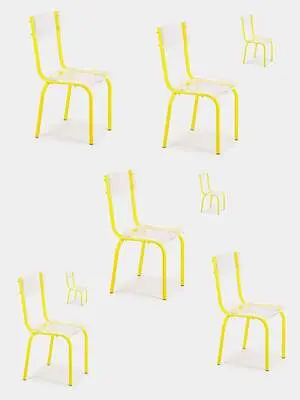 LAURENT BADIER Acrylic Glass Chair