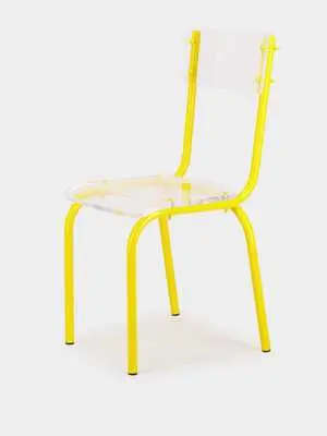 LAURENT BADIER Acrylic Glass Chair