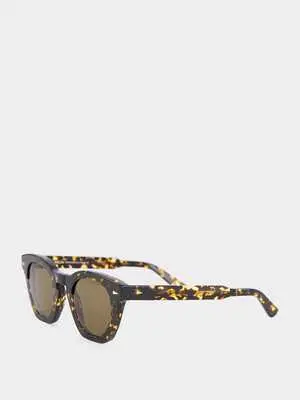 AHLEM Montorgueil Tortoiseshell Sunglasses - Brown