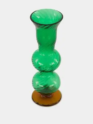 La DoubleJ Murano Glass Bubble Candlestick
