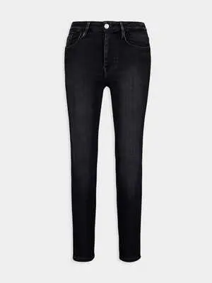 FRAME Le One Skinny Crop Jeans