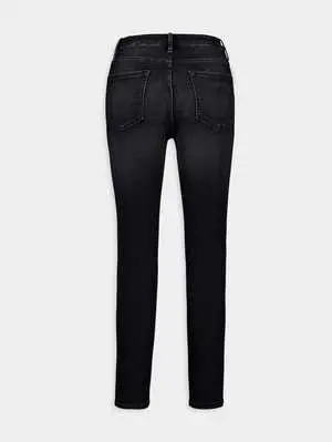 FRAME Le One Skinny Crop Jeans