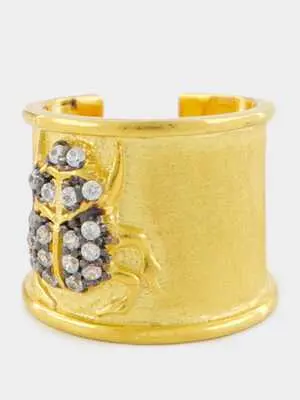 Begum Khan Scarab Left Earcuff