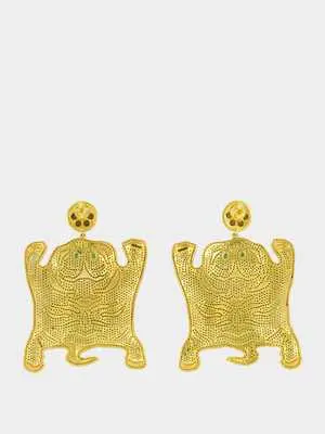 Begum Khan Gold-plated Bengal Earrings