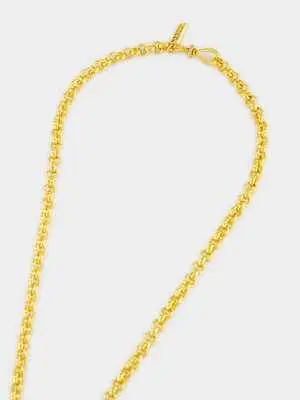 Begum Khan Bengal Crystal Tiger Necklace - Green
