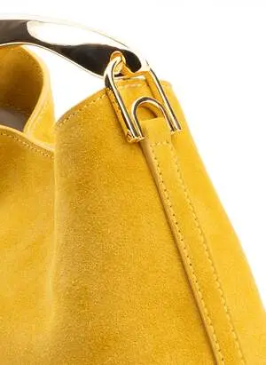 ELLEME Mini Boomerang Suede - Mustard
