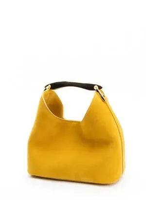 ELLEME Small Boomerang Suede - Mustard