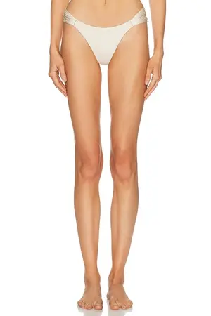 SHANI SHEMER Joss Bikini Bottom - Macadamia