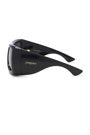 Saint Laurent Howl Oversize Sunglasses - Black