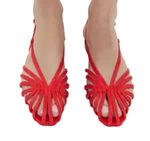 LOEFFLER RANDALL Devon Moire Slingback Sandal