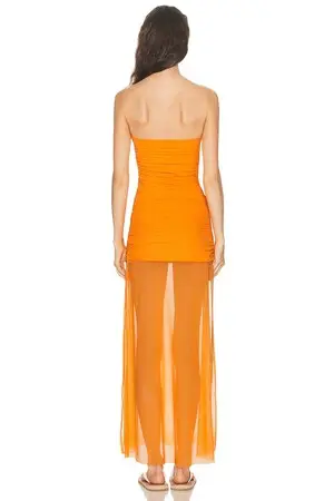 Bond Eye Arlo Maxi Dress - Mandarin