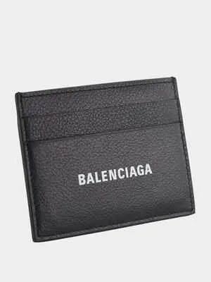 Balenciaga Leather Card Holder