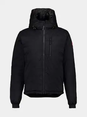 Canada Goose Lodge Down Hooded Jacket - Black