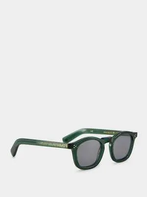 EYEVAN 7285 Round Frame Sunglasses - Green