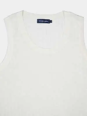 Frescobol Carioca Prado Ribbed Cotton Vest