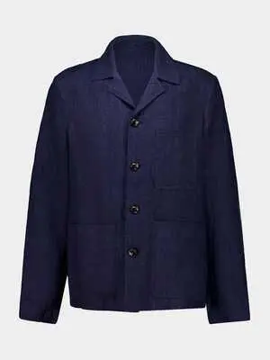 PIACENZA CASHMERE 1733 Linen Chore Jacket