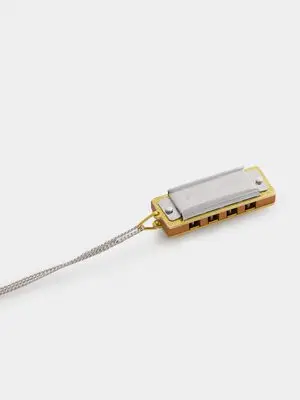 LEMAIRE Harmonica Pendant Necklace