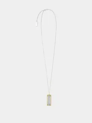 LEMAIRE Harmonica Pendant Necklace - Silver