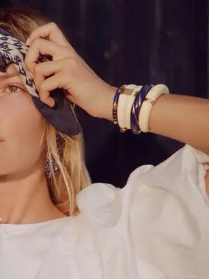 AURÉLIE BIDERMANN Positano Lapis Bangle - Blue