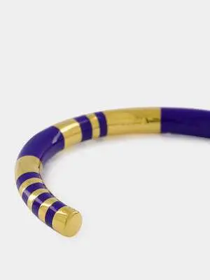 AURÉLIE BIDERMANN Positano Lapis Bangle - Blue