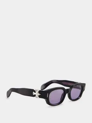 CUTLER AND GROSS Soaring Eagle Rectangle Sunglasses