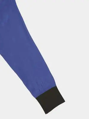 PAULA Diane Dutch V-neck Long-sleeve Top - Blue