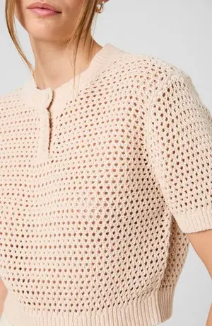 French Connection Teddy Open Stitch Sweater