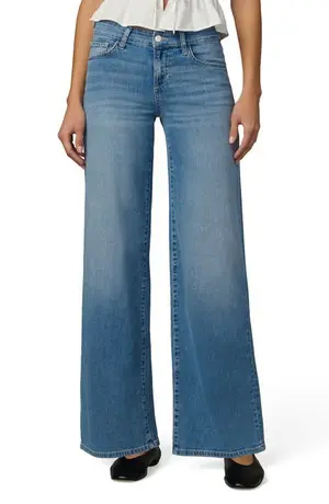Joe's Jeans The Lou Lou Mid-rise Wide-leg Jeans